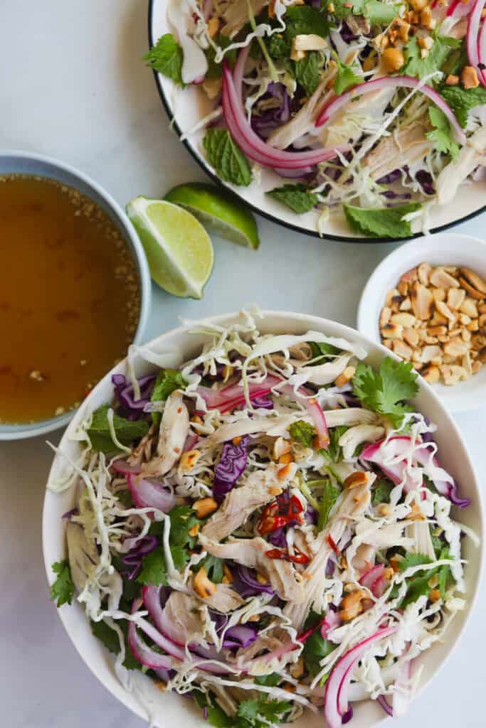 Authentic Vietnamese Chicken Salad (Goi Ga) - A Peachy Plate