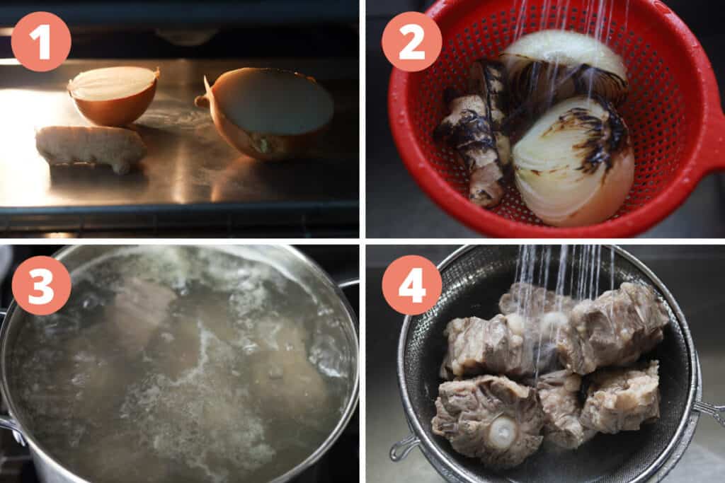 Instant Pot Oxtail Beef Pho (Pho Duoi Bo) - A Peachy Plate