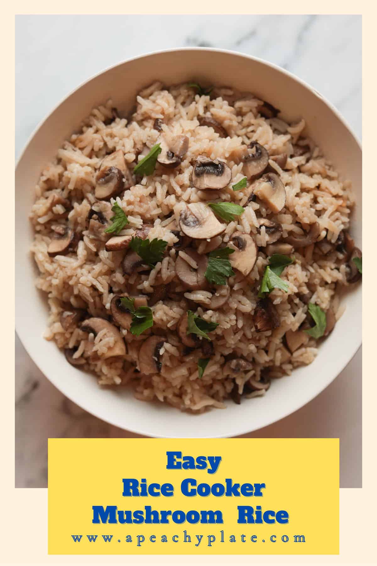 Easy Rice Cooker Rice Pilaf - A Peachy Plate