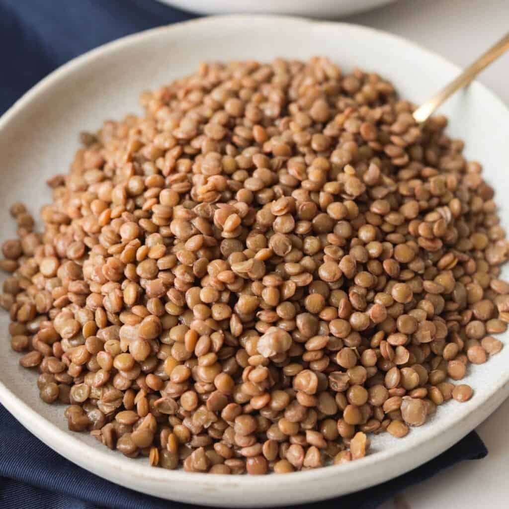 How to Cook Lentils in a Rice cooker - A Peachy Plate