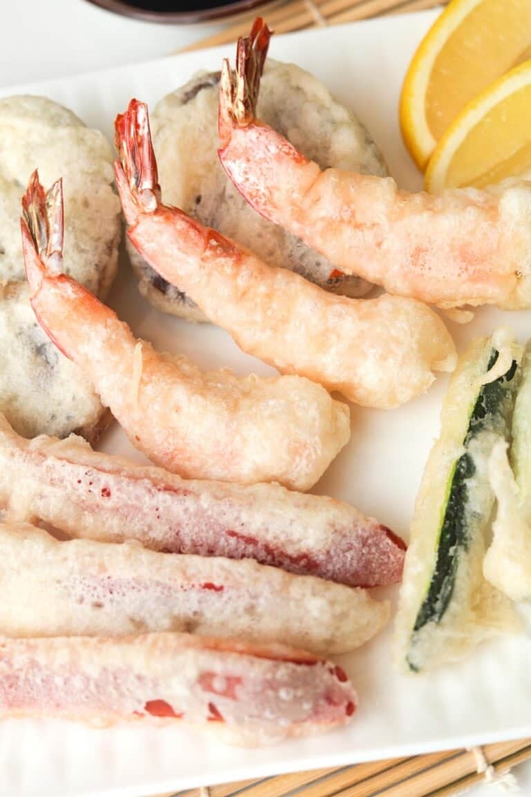 Tempura Batter Recipe (Light and Crispy) - A Peachy Plate