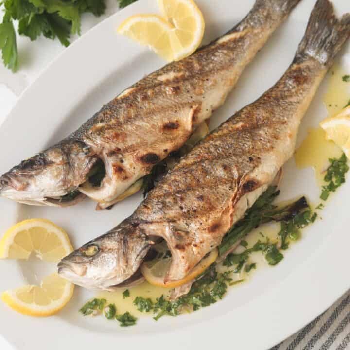 Easy Grilled Chilean Sea Bass Recipe - A Peachy Plate