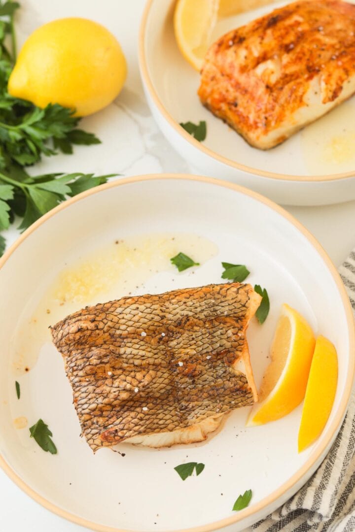 Easy Grilled Chilean Sea Bass Recipe - A Peachy Plate