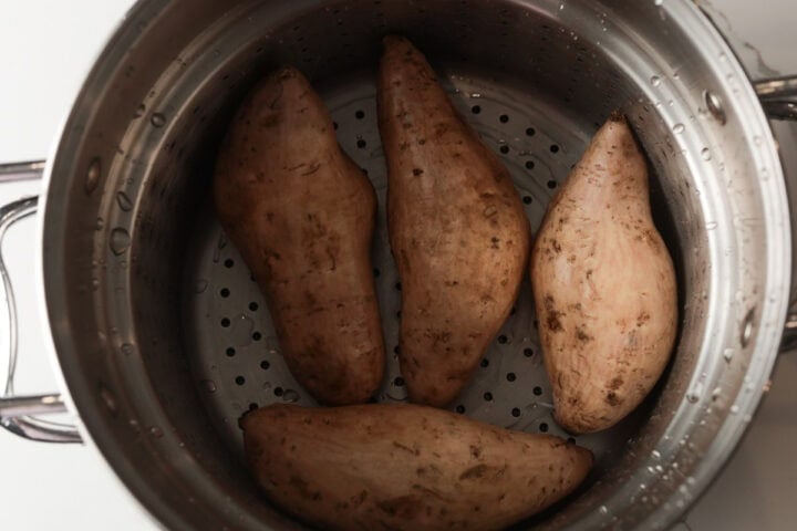 How to Cook Japanese Purple Yams (Purple Sweet Potatoes) - A Peachy Plate