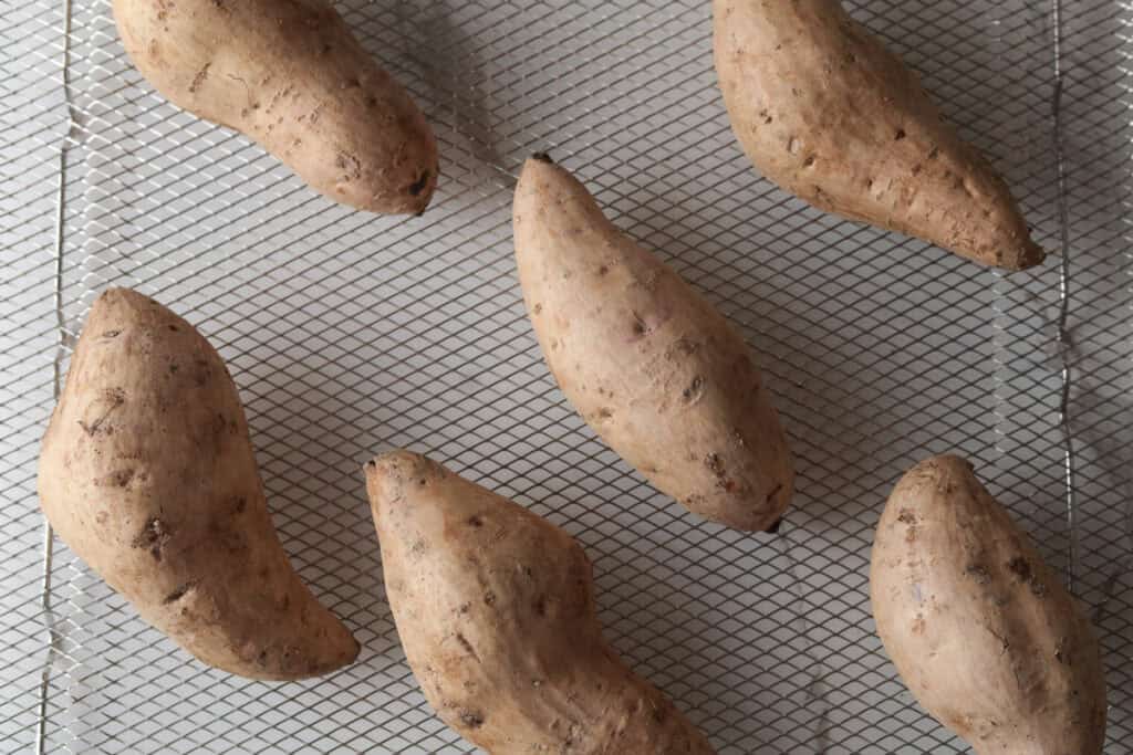 How to Cook Japanese Purple Yams (Purple Sweet Potatoes) - A Peachy Plate