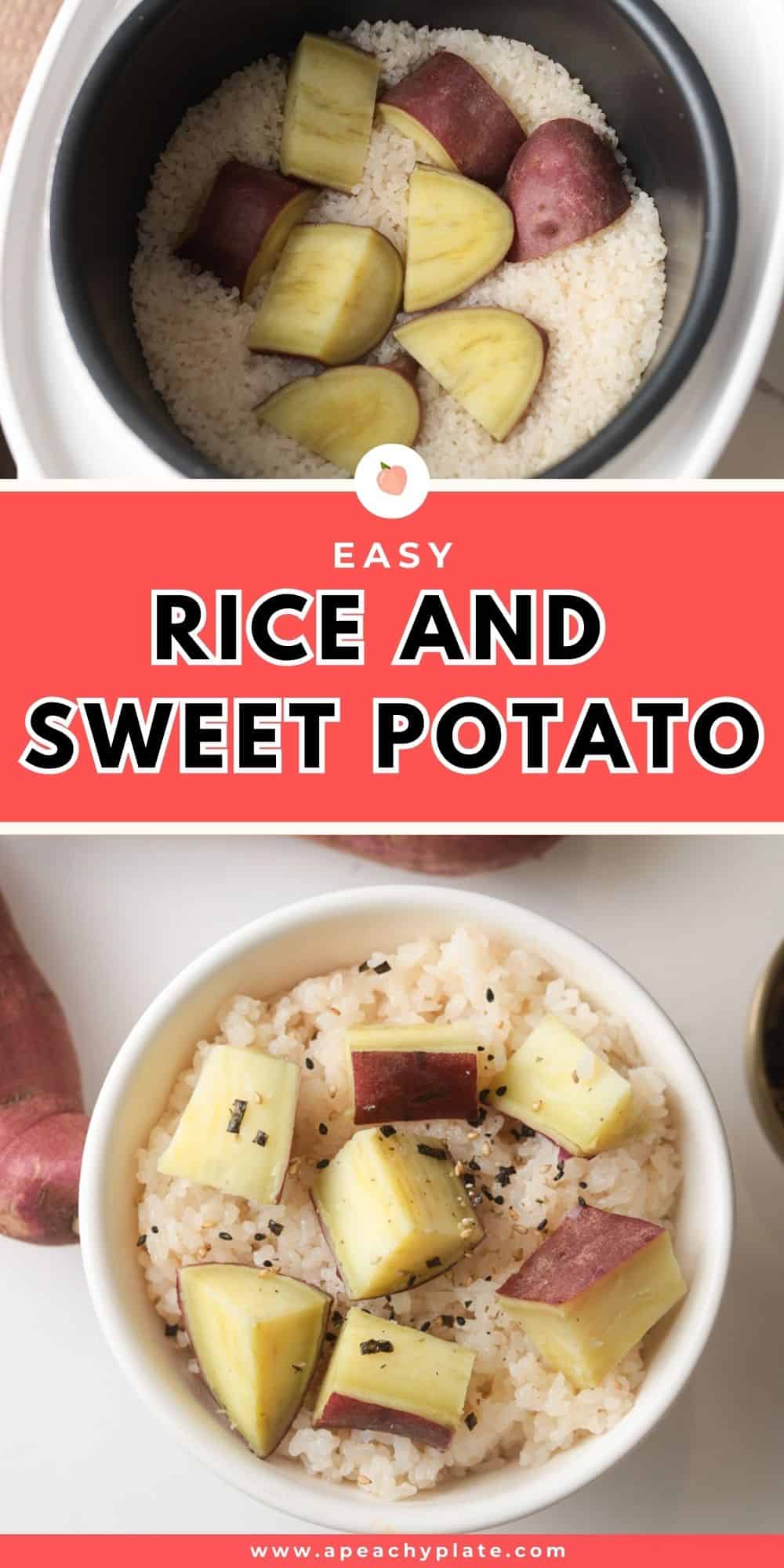 Sweet Potato and Rice - Easy One Pot Meal - A Peachy Plate